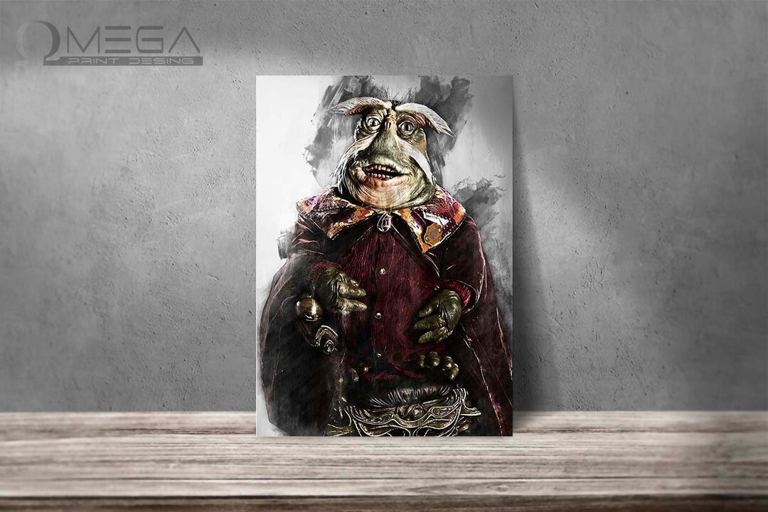 Dominar Rygel XVI Poster Farscape Canvas Print, Art Print, Wall Art ...