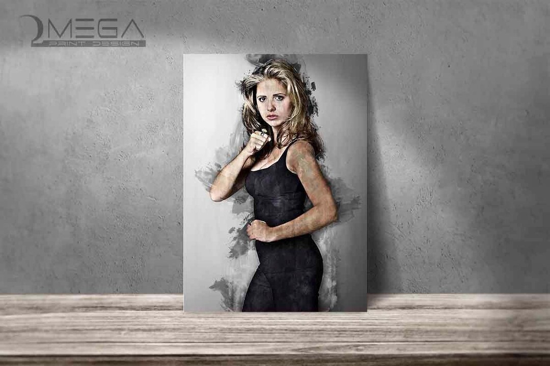 Buffy Poster Buffy the Vampire Slayer Canvas Print, Art Print, Wall Art ...