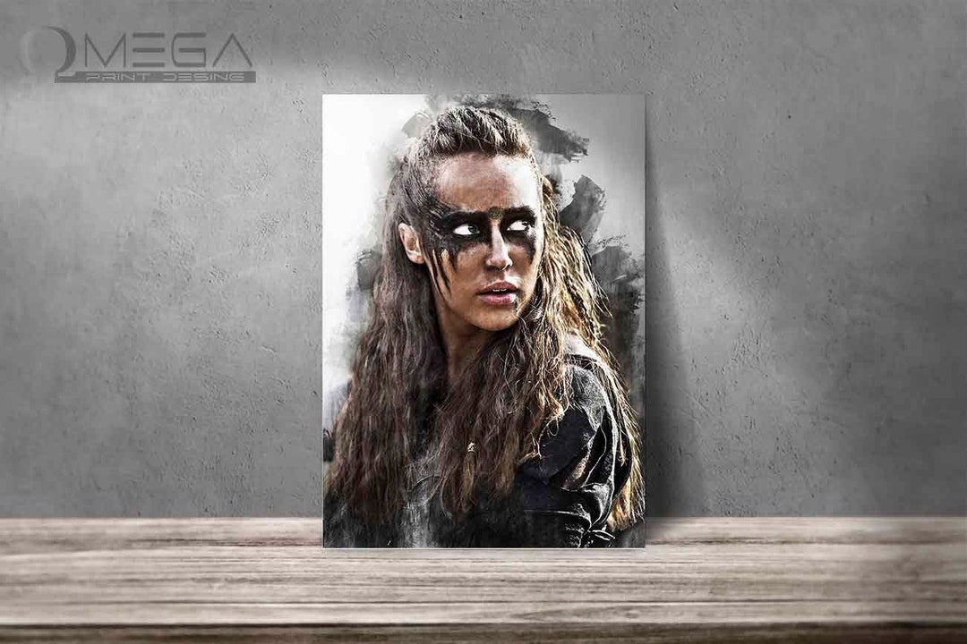 Lexa Poster Lexa Canvas Print, the 100 Art Print, Wall Art, Man Cave ...
