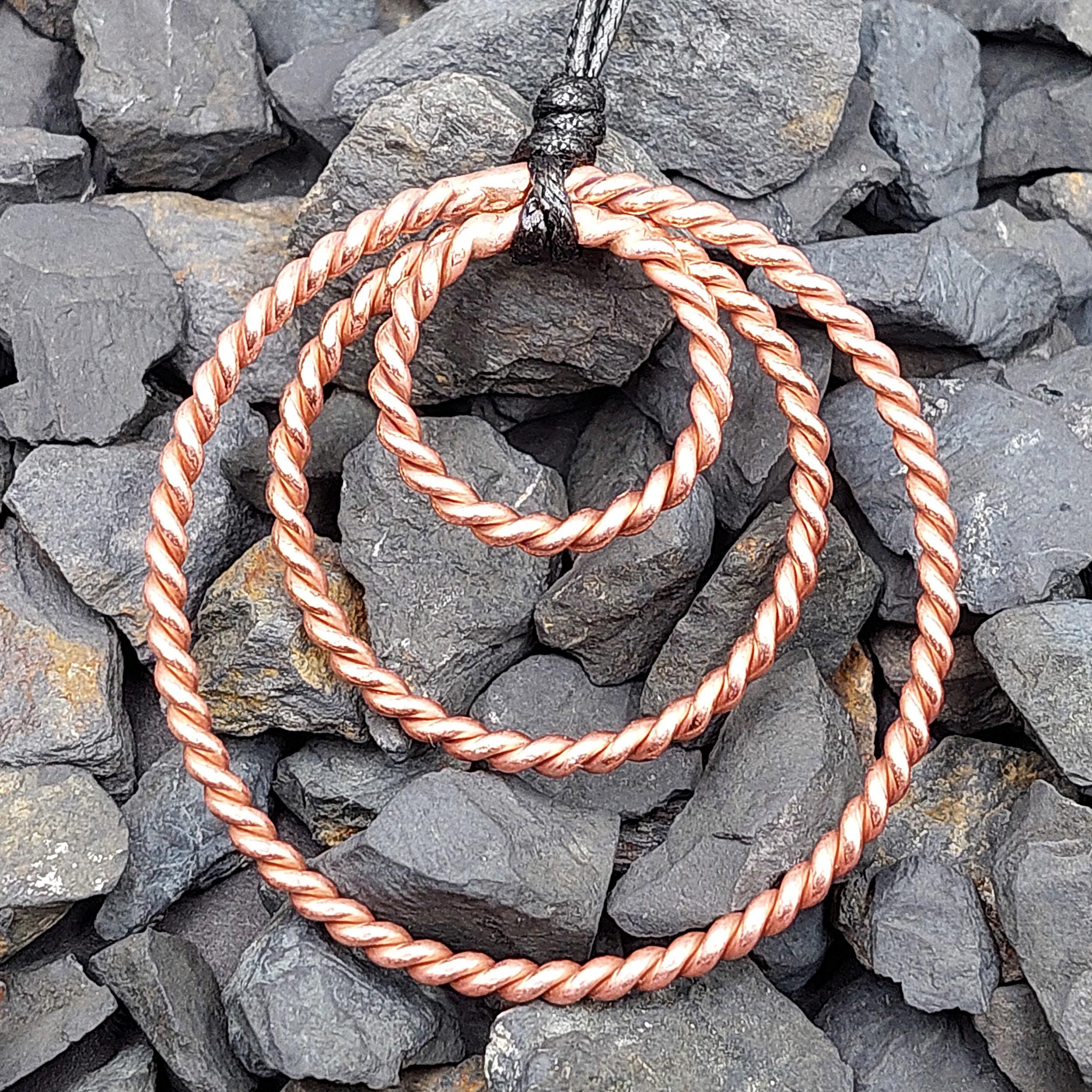 Tensor Copper Ring Pendant: 144mhz, 177mhz, 188mhz - Etsy