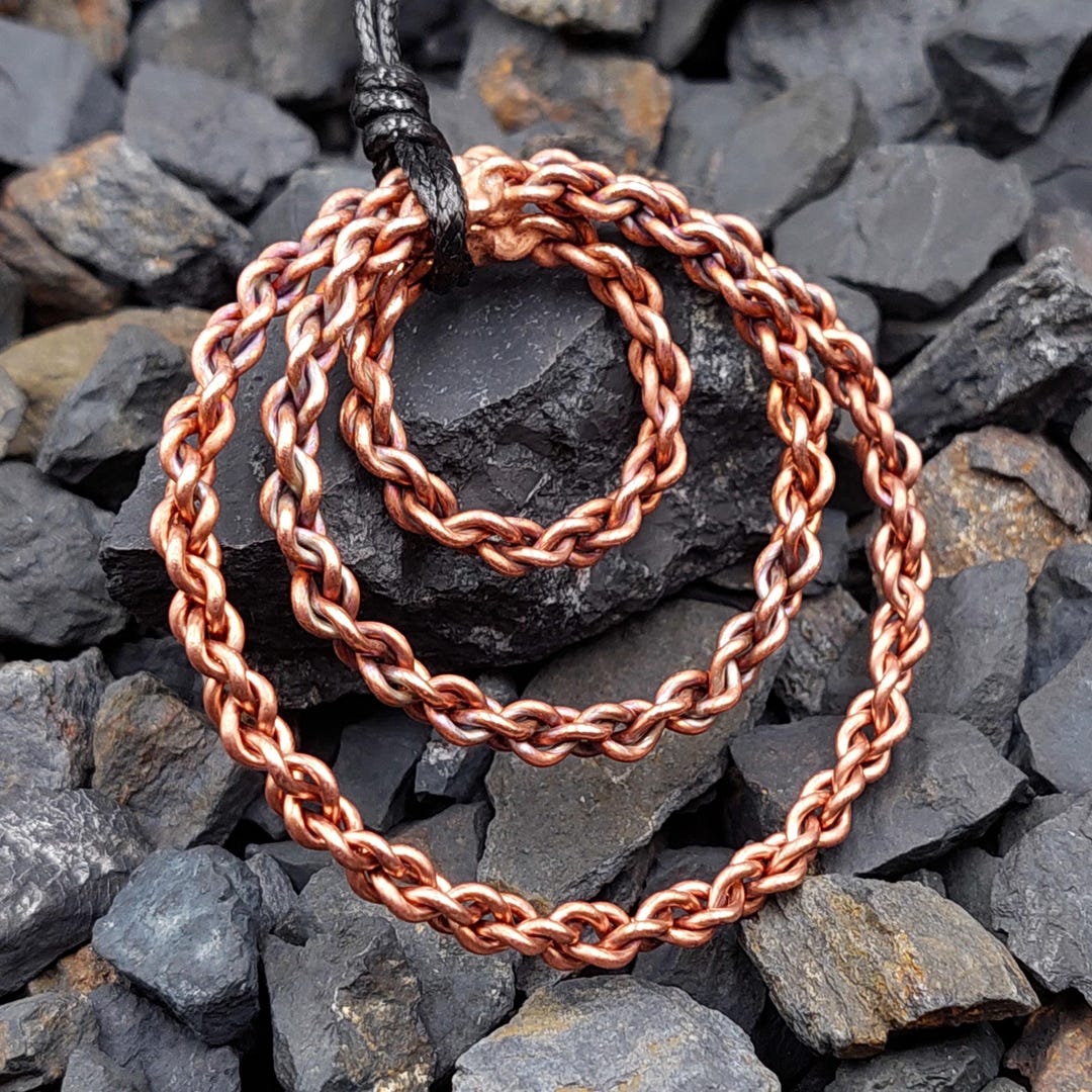 Copper Tensor Ring Pendant: 144mhz, 177mhz, 188mhz - Etsy