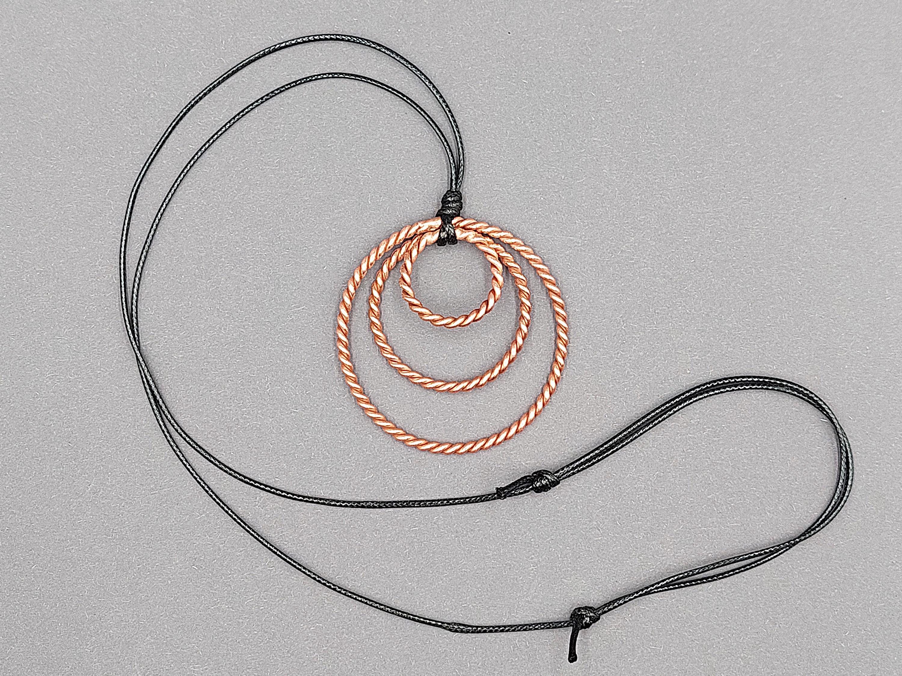 Tensor Copper Ring Pendant: 144mhz, 177mhz, 188mhz - Etsy