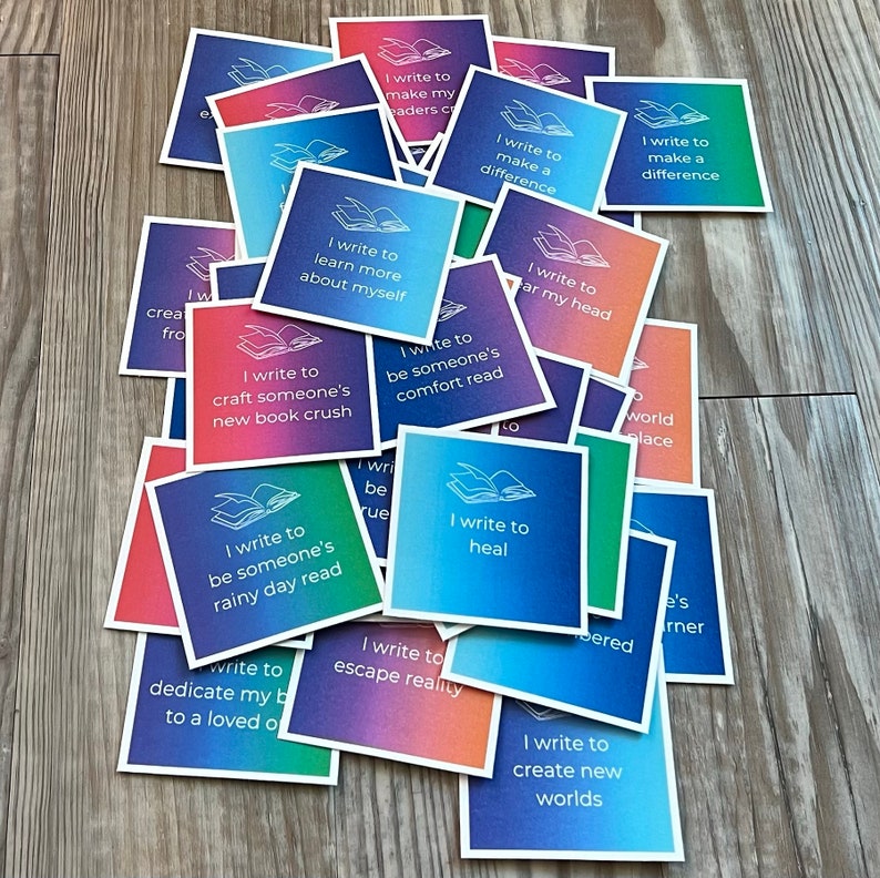 Reasons to Keep Writing | Printable Writing Encouragement Cards ...