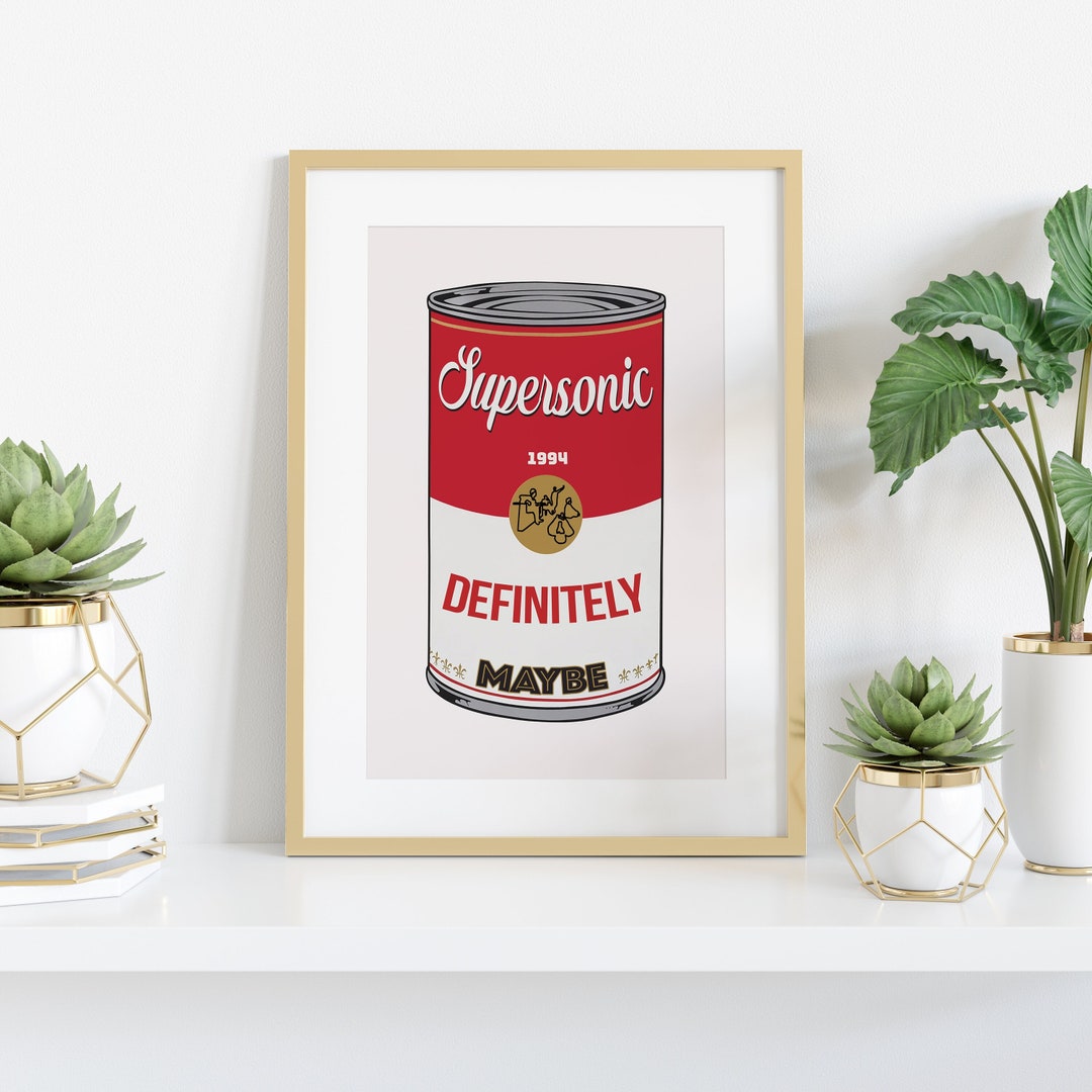 Supersonic Pop Art Print - Etsy