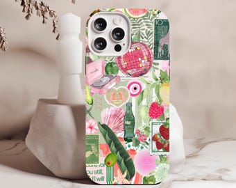 Cute and Coquette Collage Phone Case Cute Aesthetic iPhone 15 14 13 12 ...