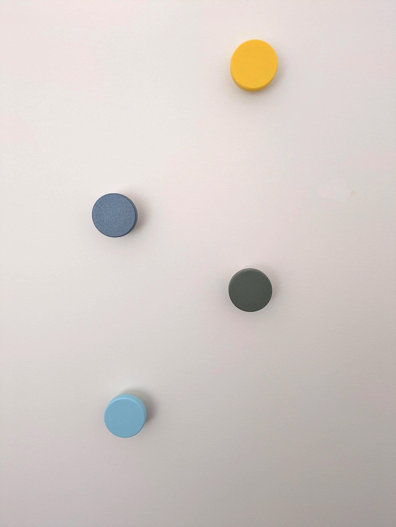 Colorful Round Wall Hooks – Playful Nursery & Kids Decor - Etsy