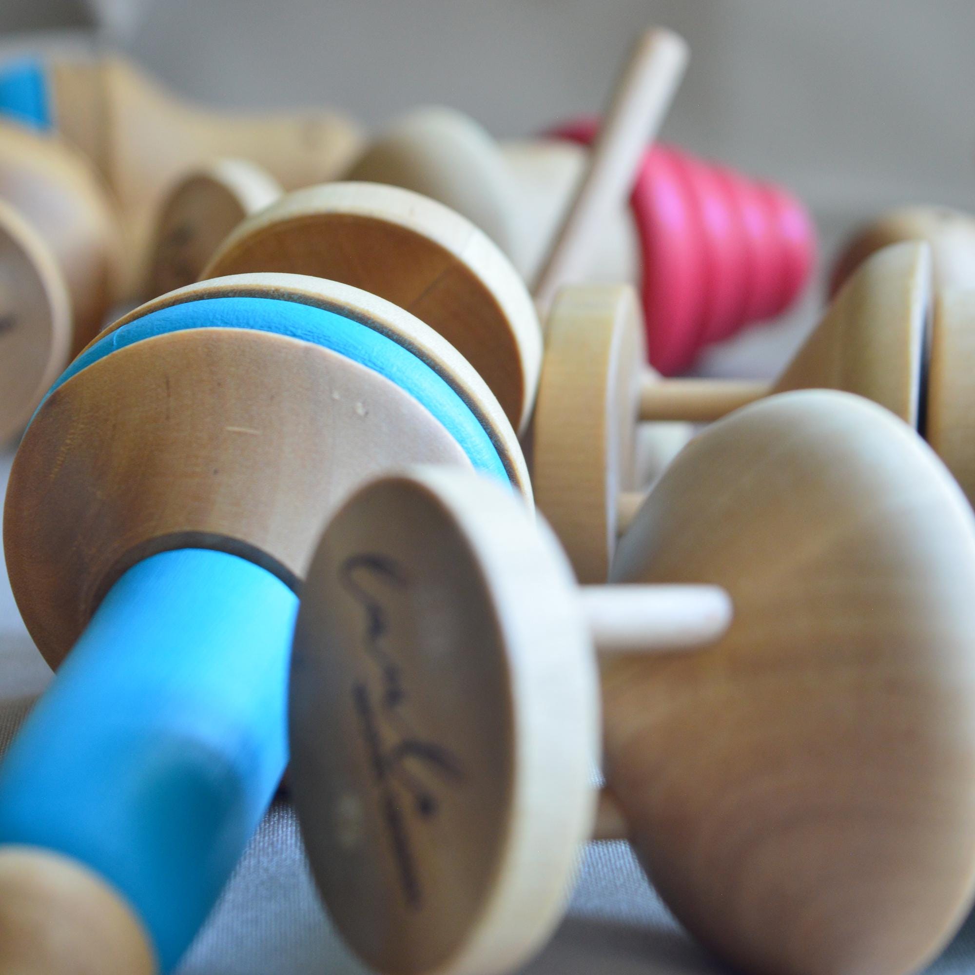 Wooden Spinning Top, Stacking Toy, Toddler Development, Montessori Toys ...