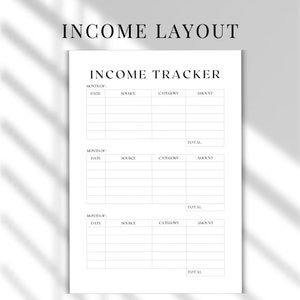 Monthly Budget Planner Printable Financial Journal Monthly Budget Sheet ...