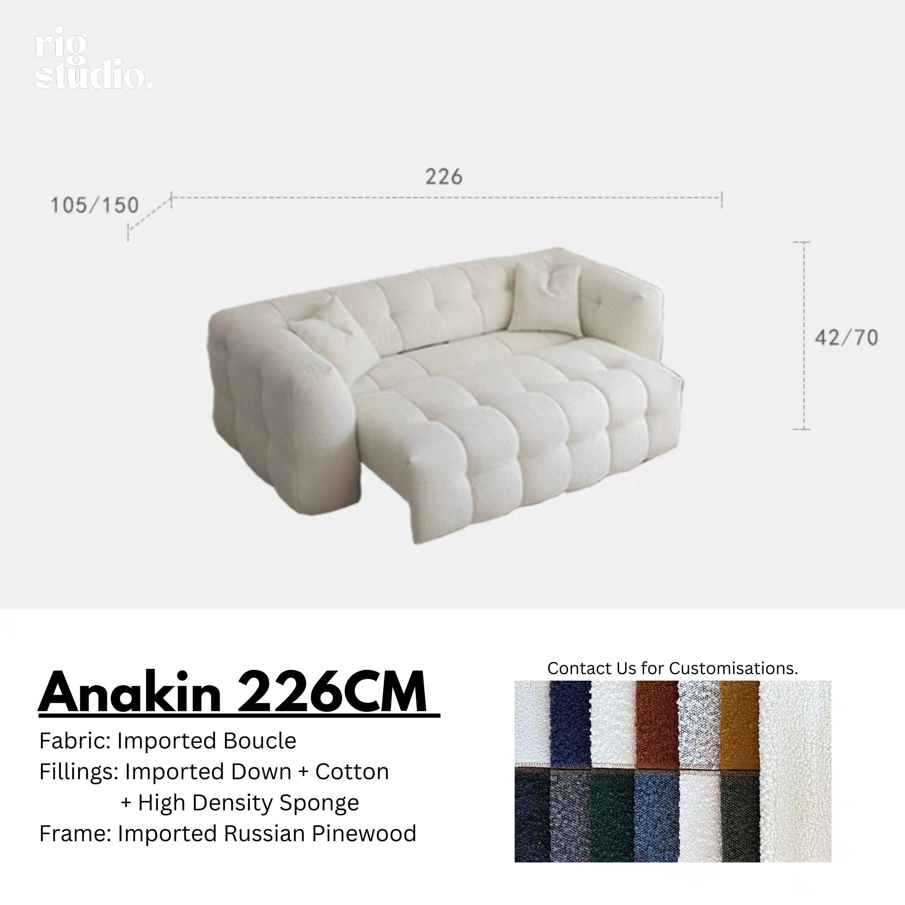 Minimal Electric Extendable Sofa – Luxurious Beige Couch by Salina ...