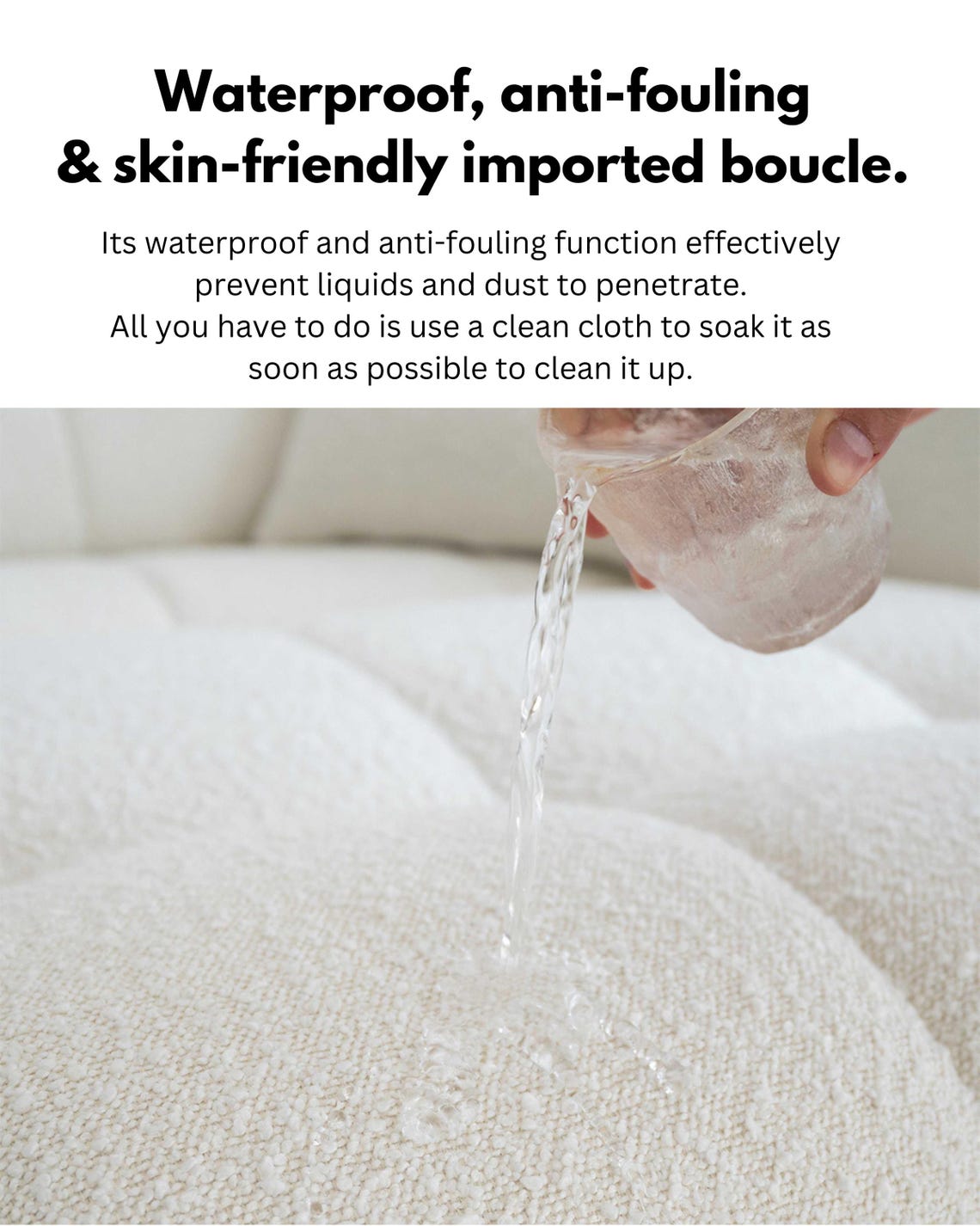 Minimal Electric Extendable Sofa – Luxurious Beige Couch by Salina ...