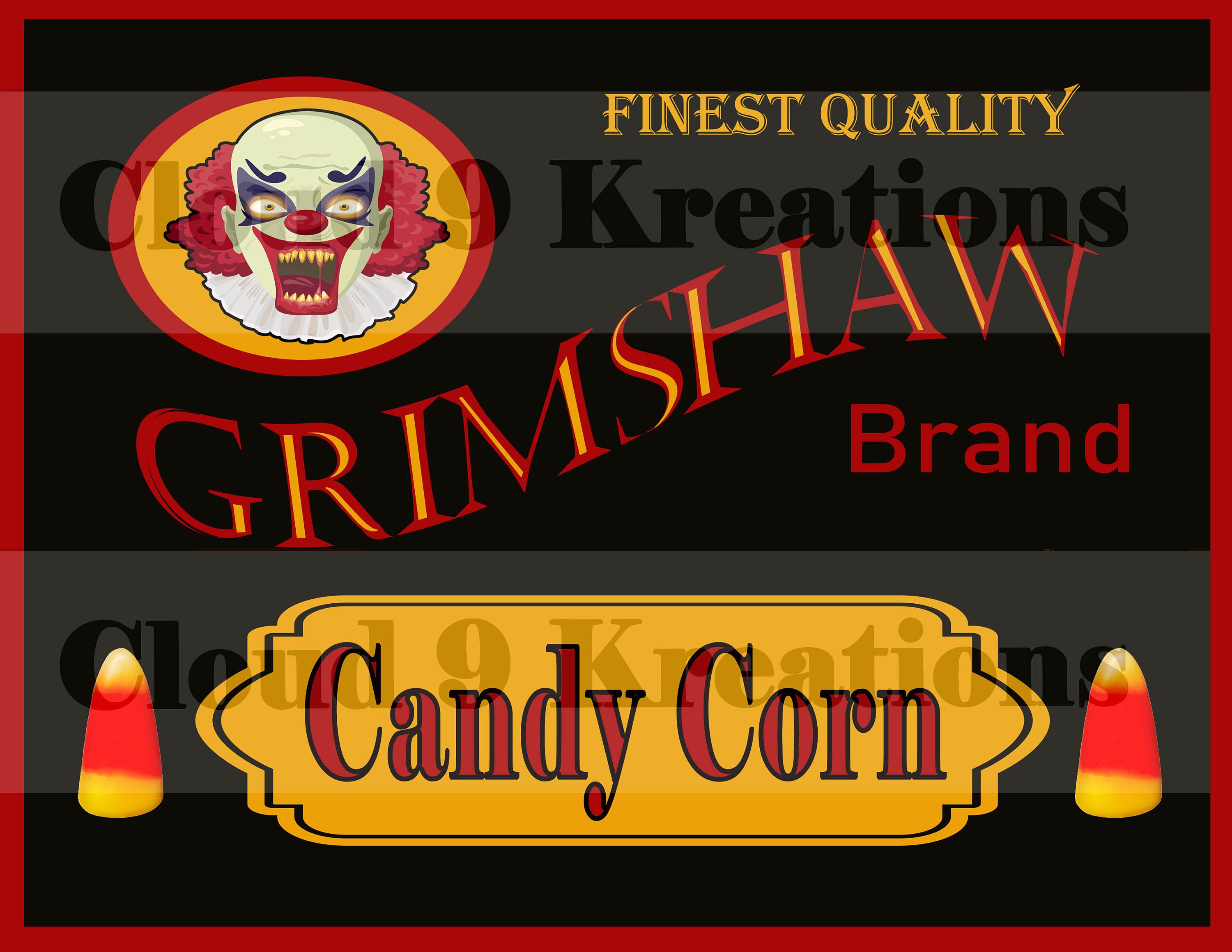 Halloween Candy Corn Labels, Halloween Carnevil Candy Corn Labels ...