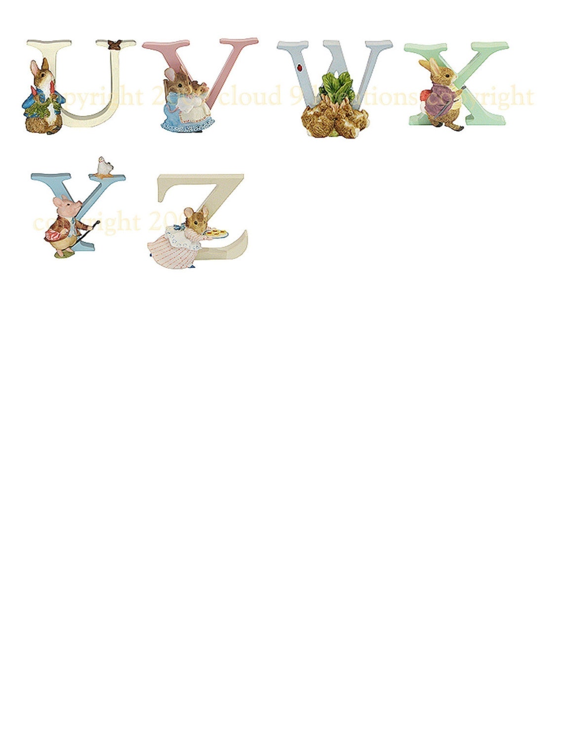 BEATRIX POTTER ALPHABET 2 DIGITAL COLLAGE SHEETS | Etsy