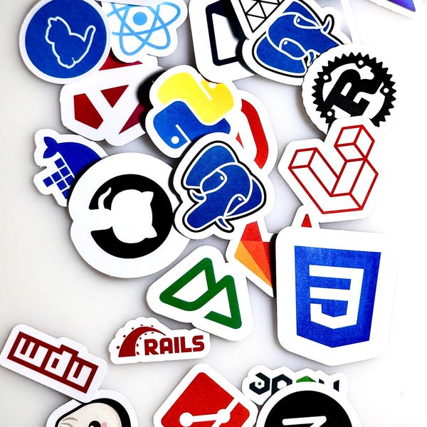 Developer Stickers - Etsy