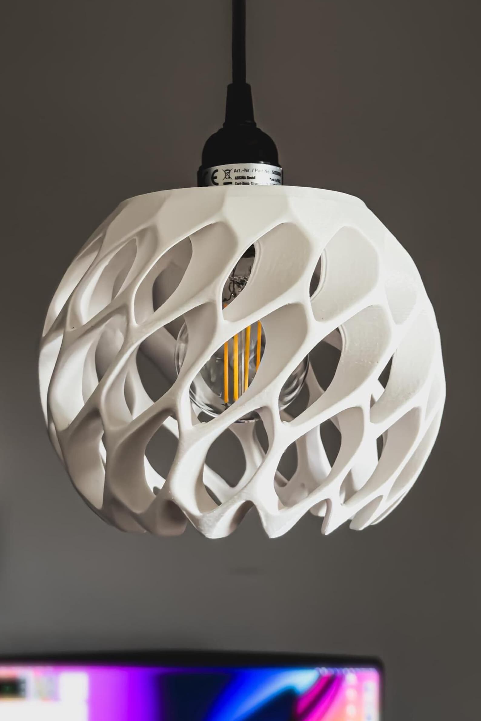 Geometric Design Light Fixture, Pendant Light for E26/27 Socket ...