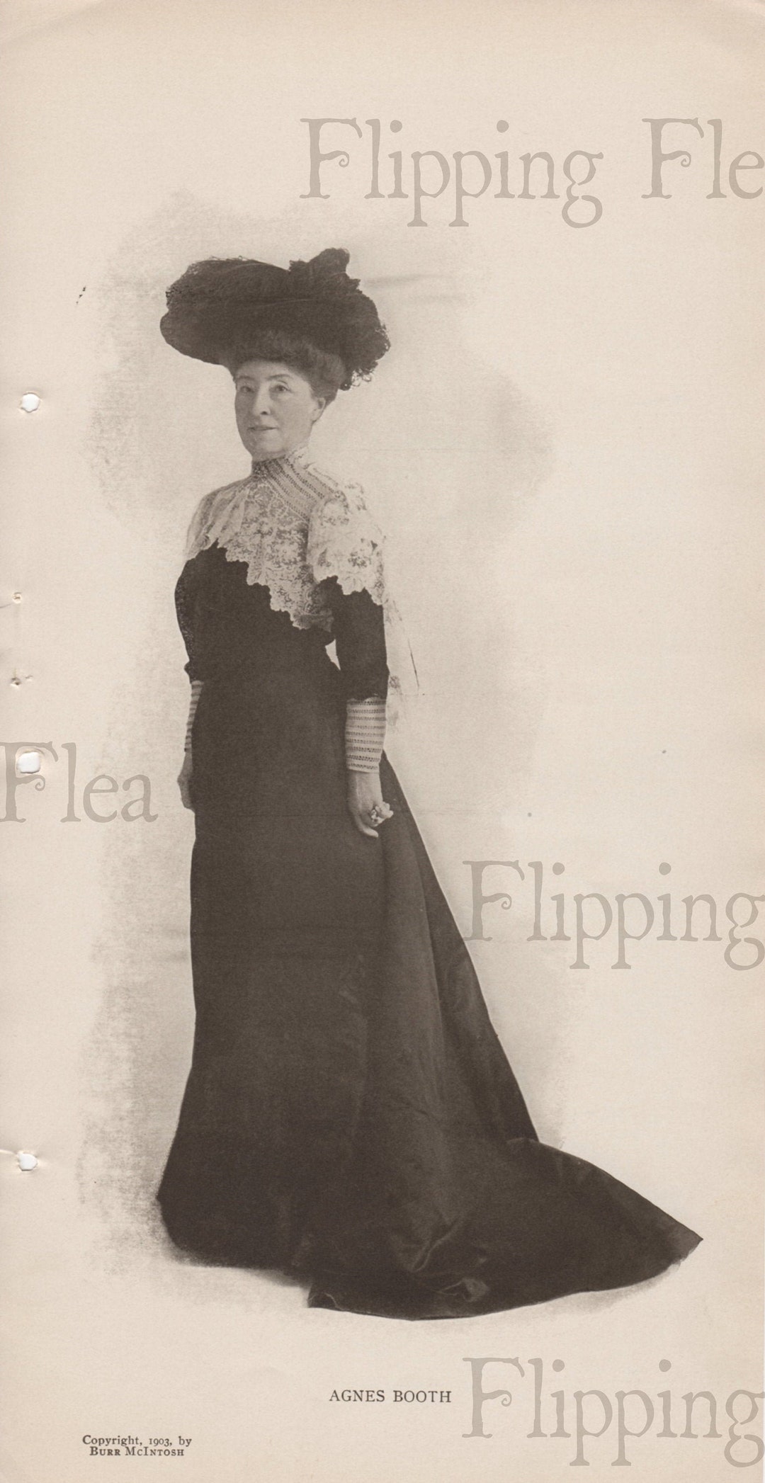 Vintage Magazine Photograph Instant Art, Black and White Photo of ...