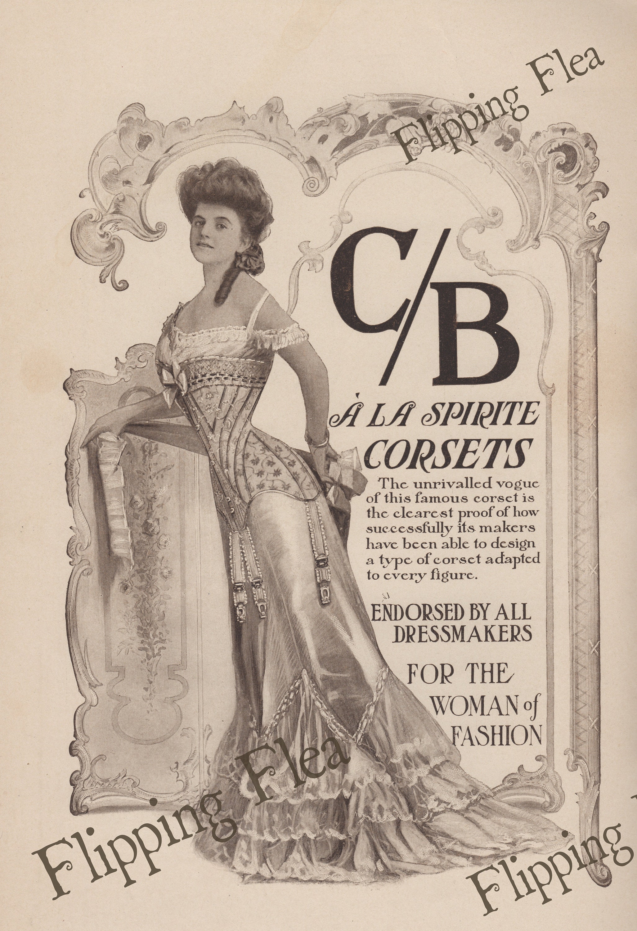 Edwardian Corset Ad 1907 Burr Mcintosh Magazine Advertisement 1907 - Etsy