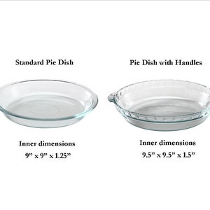 Personalized Pie Plate Made by Your Favorite Baker, Custom Pie Pan ...