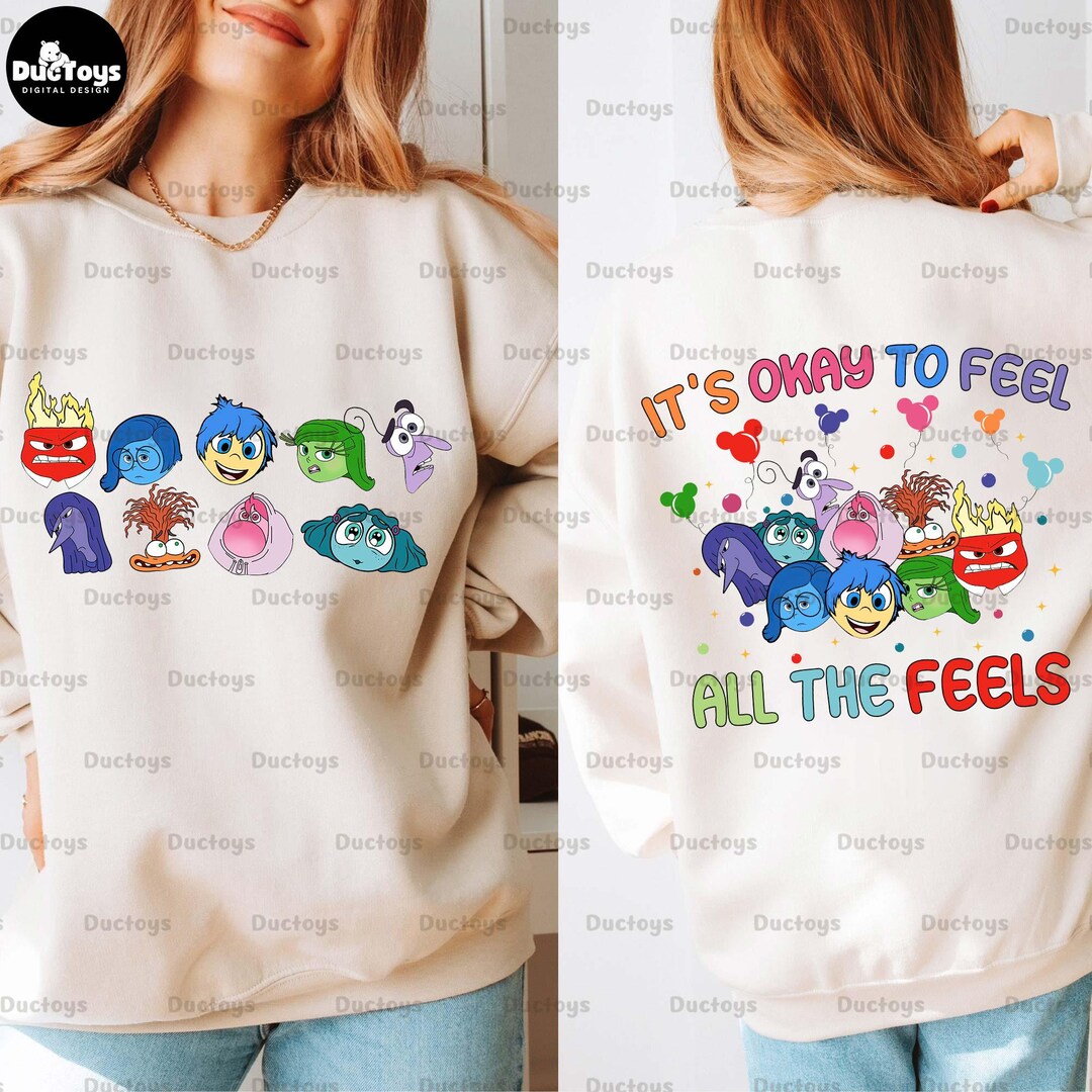 Its Okay to Feel All the Feels Png, Emotions Friends Png, Para BCBA ABA ...