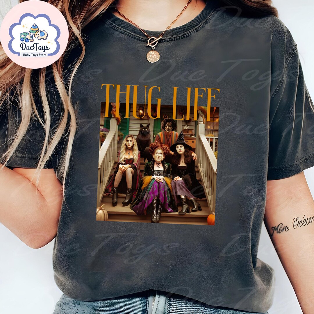 Bad Witches Vibes Png,thug Life Png, Retro Witches Movie Png, Thug Life ...