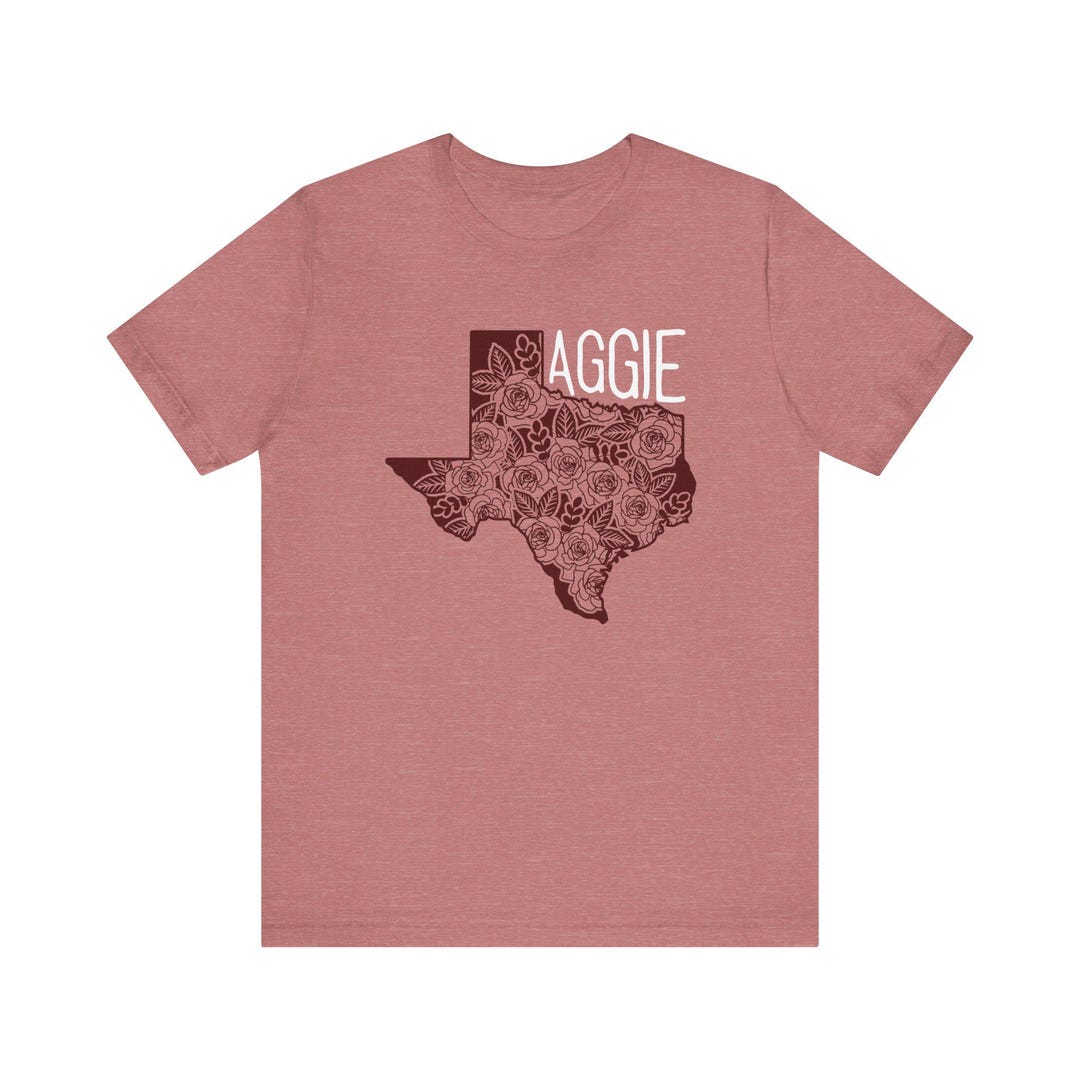 TEXAS AGGIE University College Student Tee Tshirt A&M - Etsy