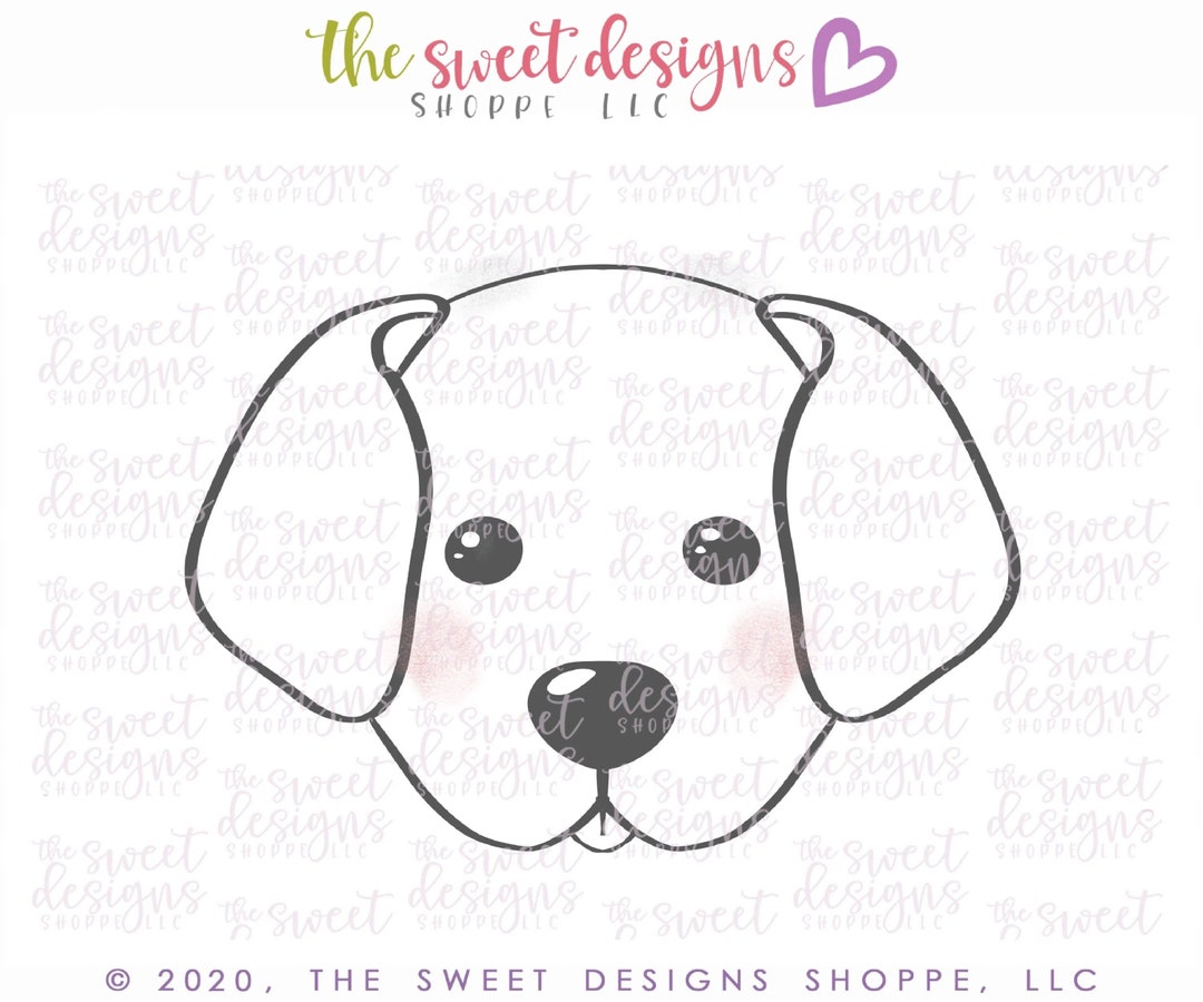 Labrador Dog Face Cookie Cutter - Etsy