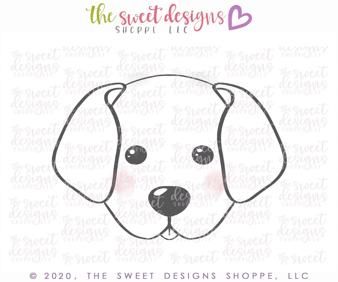 Labrador Dog Face Cookie Cutter - Etsy