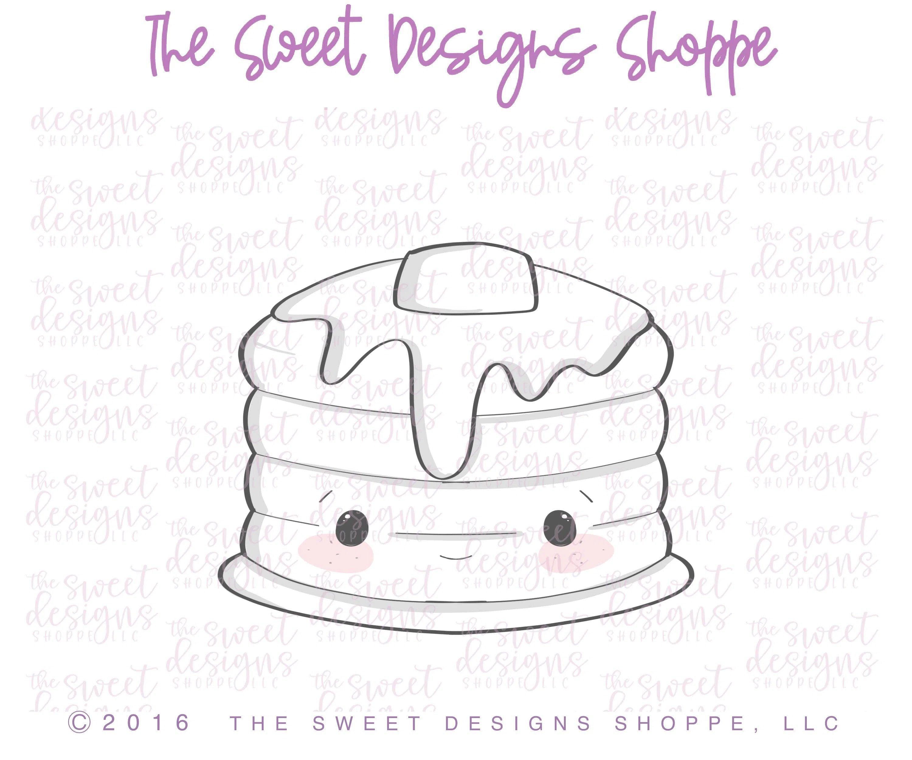 Pancakes V2 - Cookie Cutter - Etsy