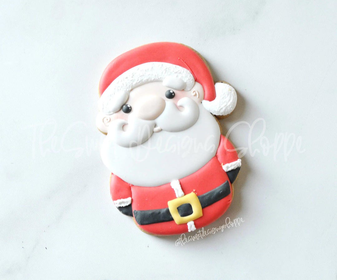 Wobbly Santa - Cookie Cutter - Etsy