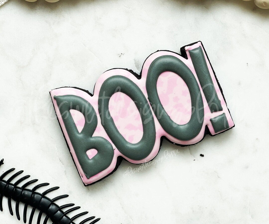 Modern Boo! - Cookie Cutter - Etsy