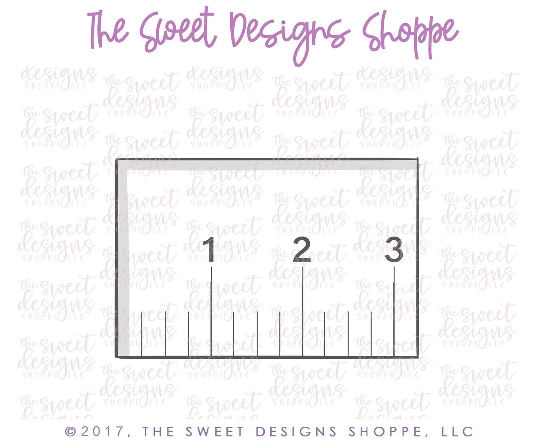 Kawaii Ruler - Cookie Cutter - Etsy