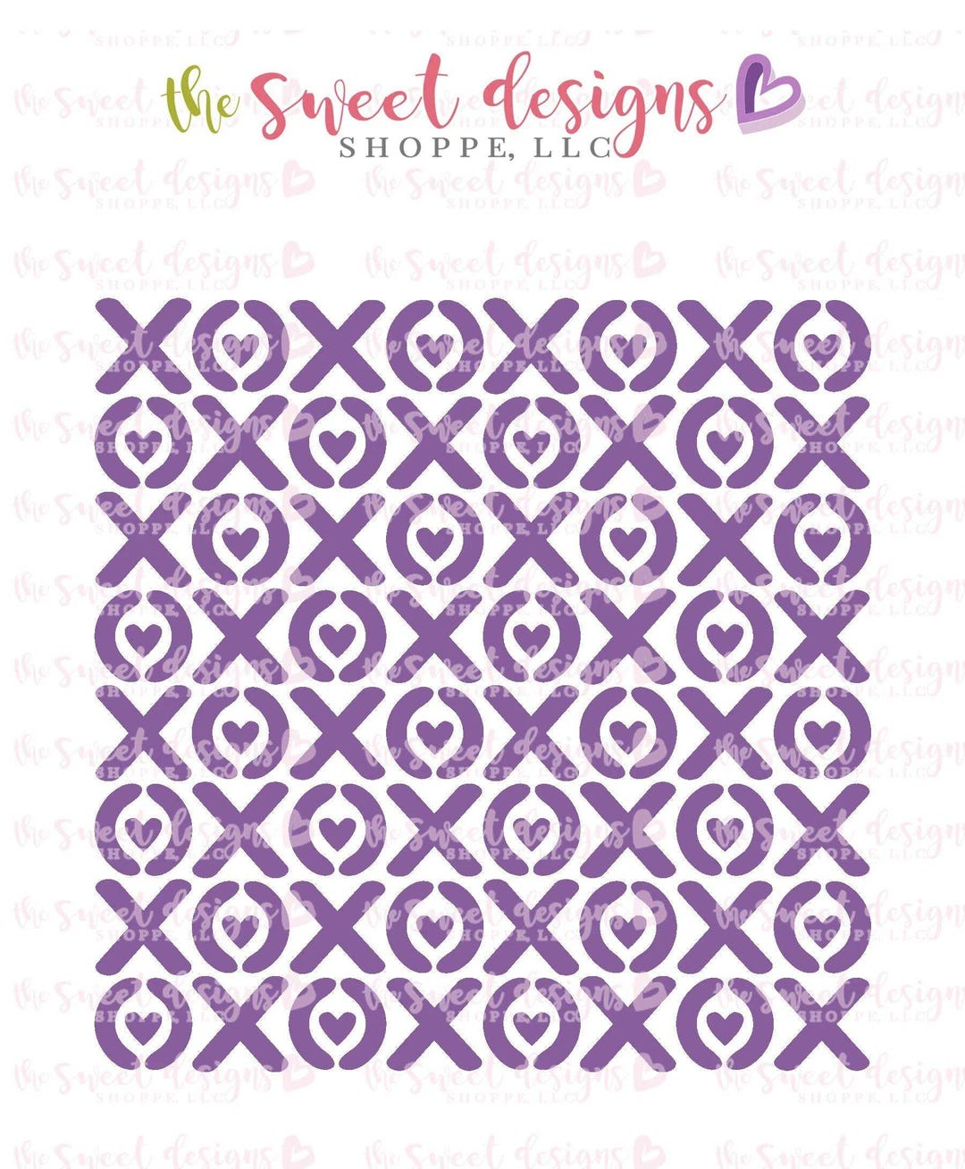 XO XO Stencil - Etsy