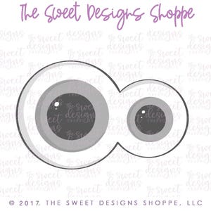 Two Eyeballs V2 - Cookie Cutter - Etsy