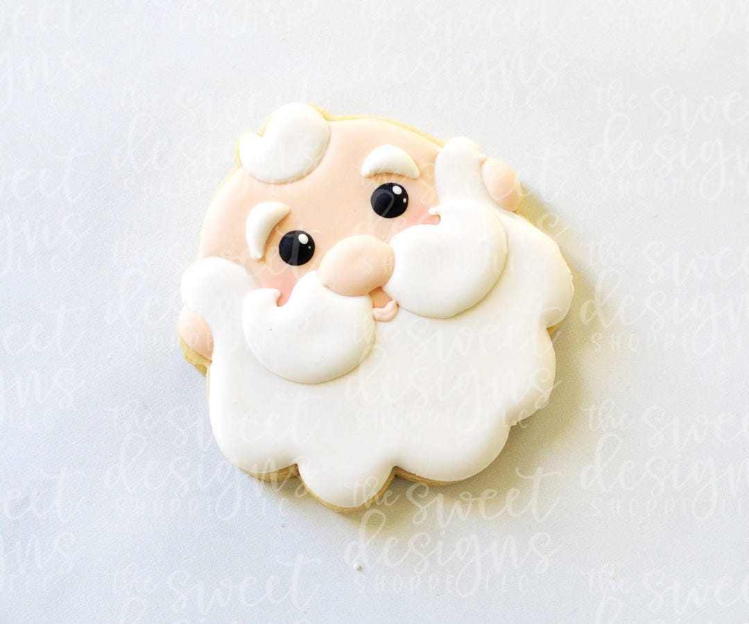 Bald Santa - Cookie Cutter - Etsy