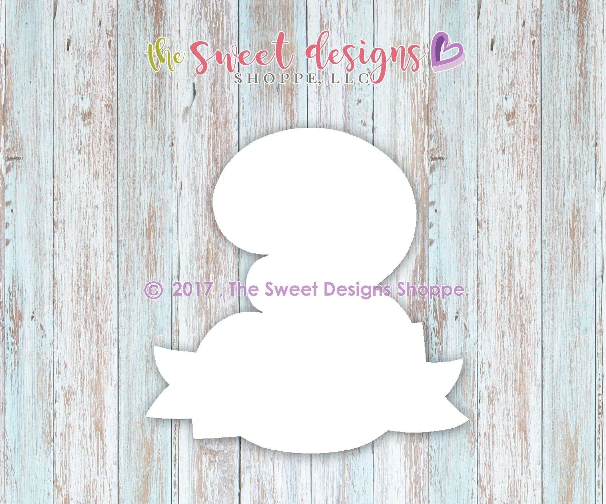 Number 3 With Ribbon - Cookie Cutter - Etsy