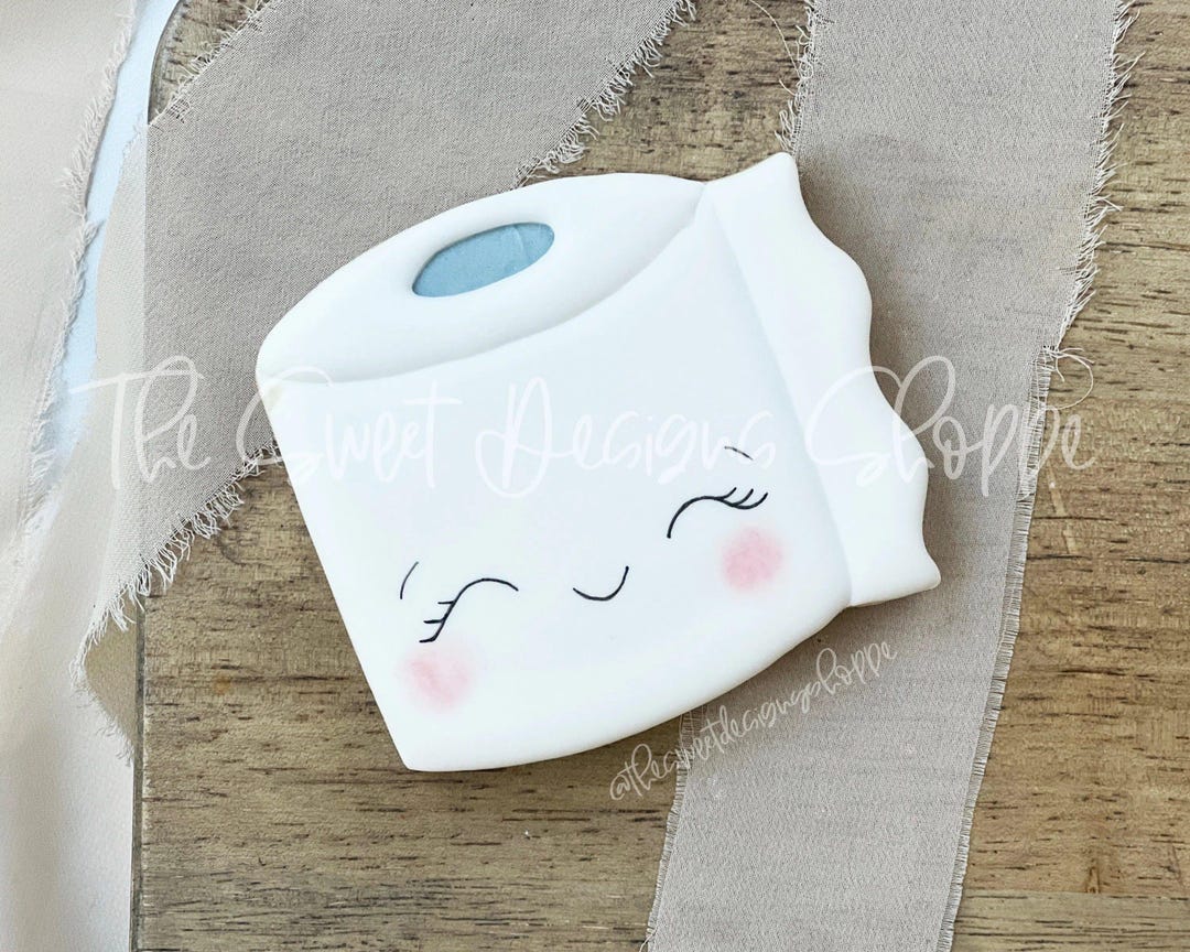 Toilet Paper - Cookie Cutter - Etsy