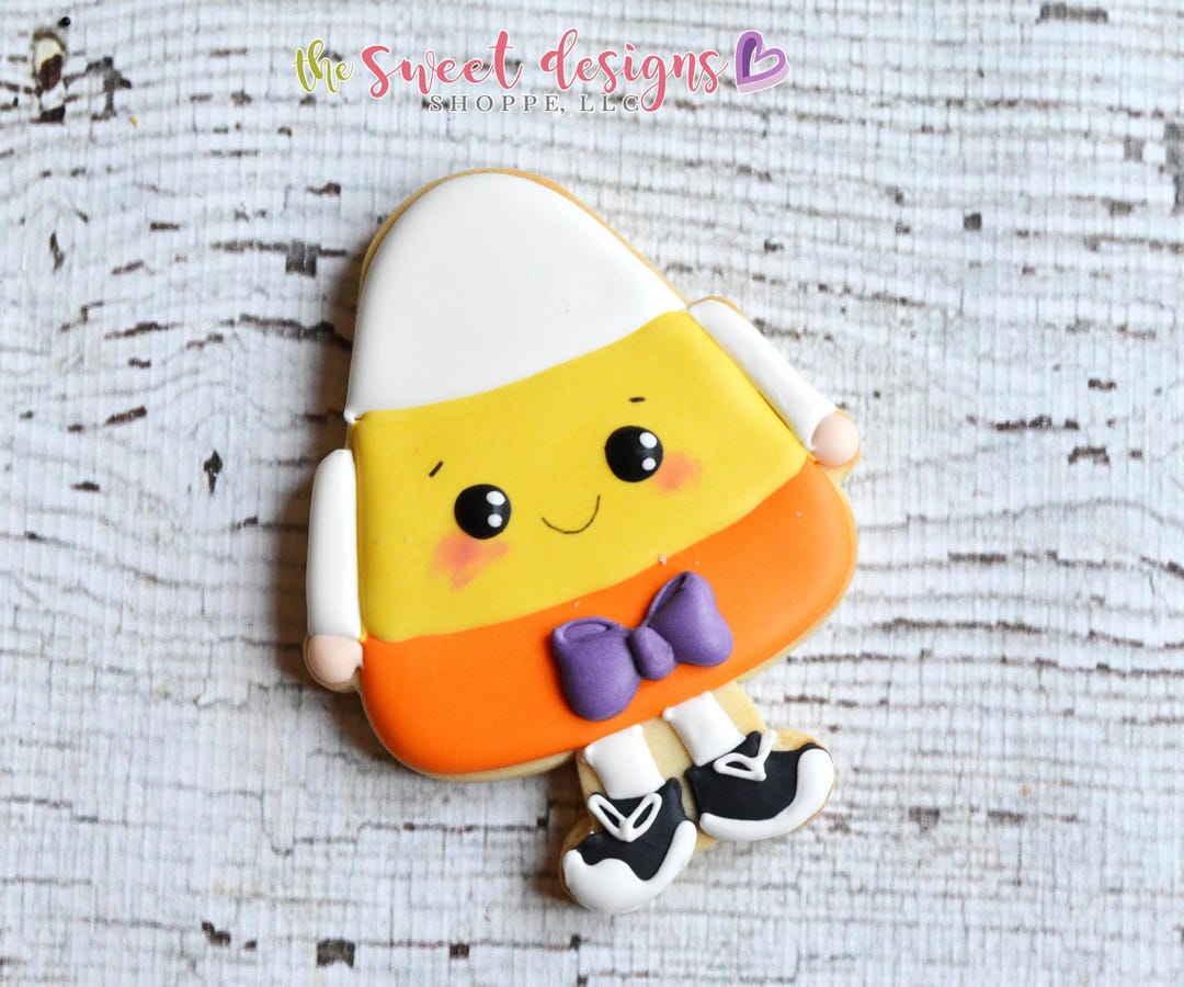 Candy Corn Boy V2 - Cookie Cutter - Etsy
