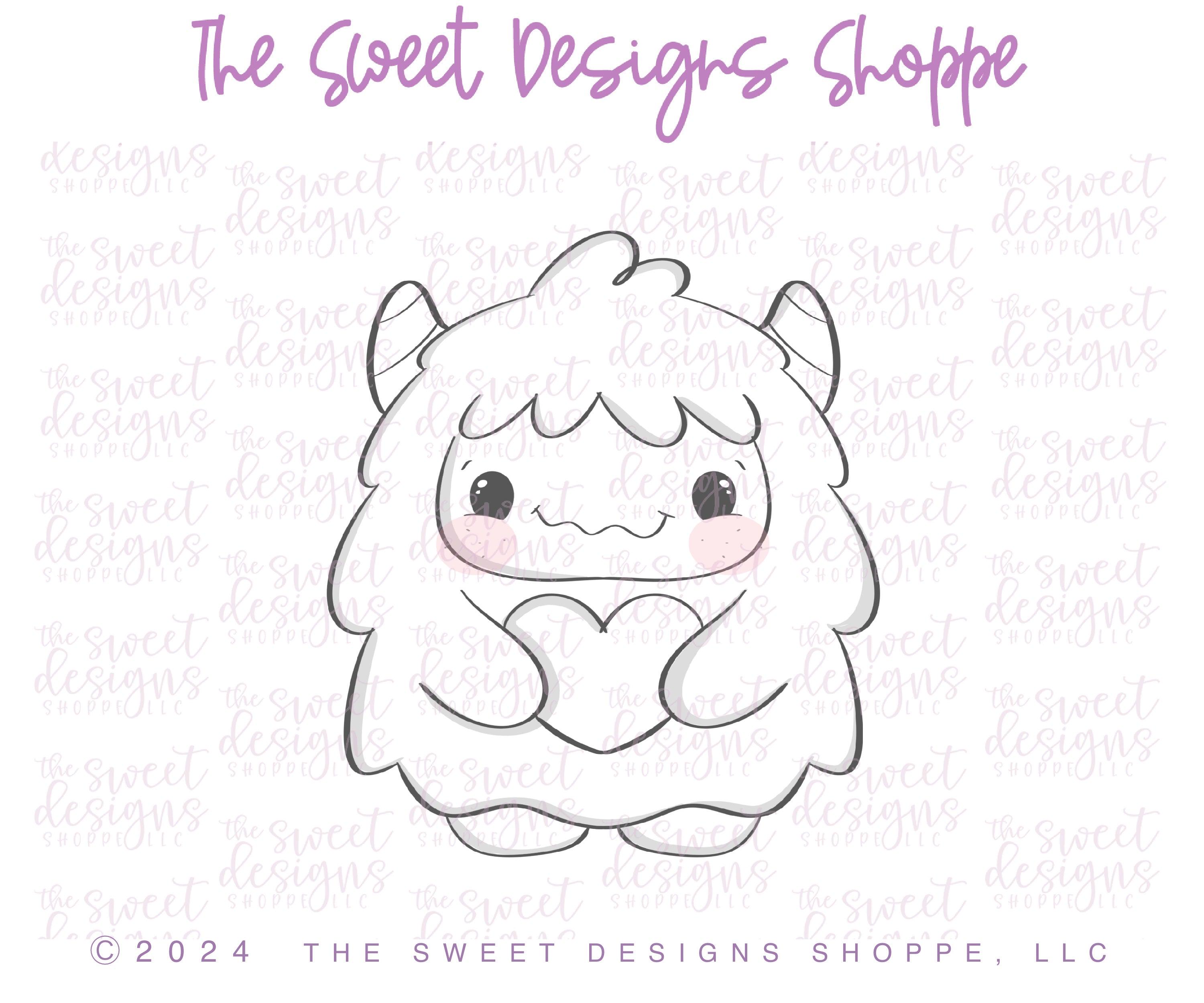Love Yeti - Cookie Cutter - ETSY - Etsy