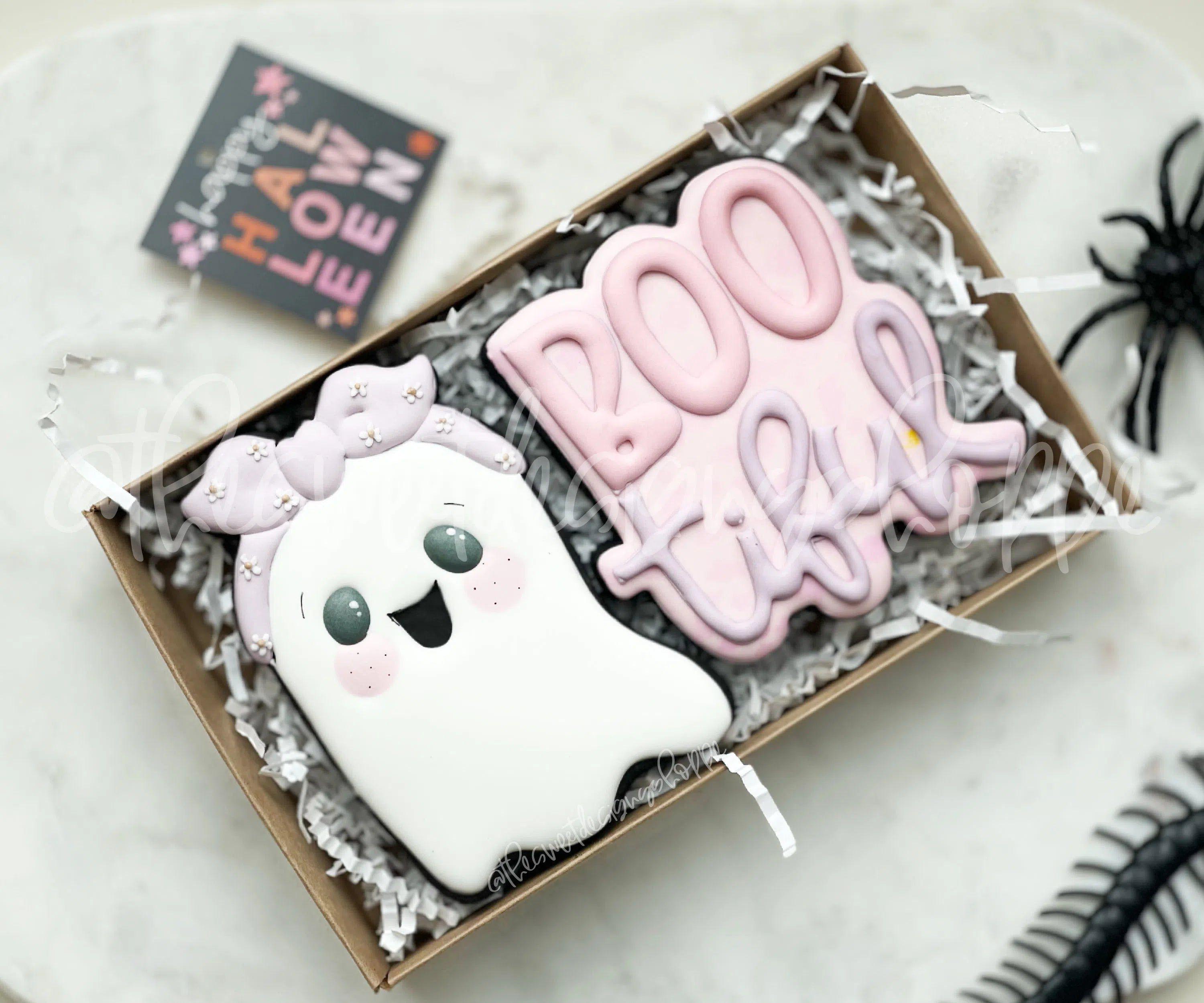 Groovy Ghost With Headband & BOO Tiful Plaque - 2 Piece Set - Cookie ...