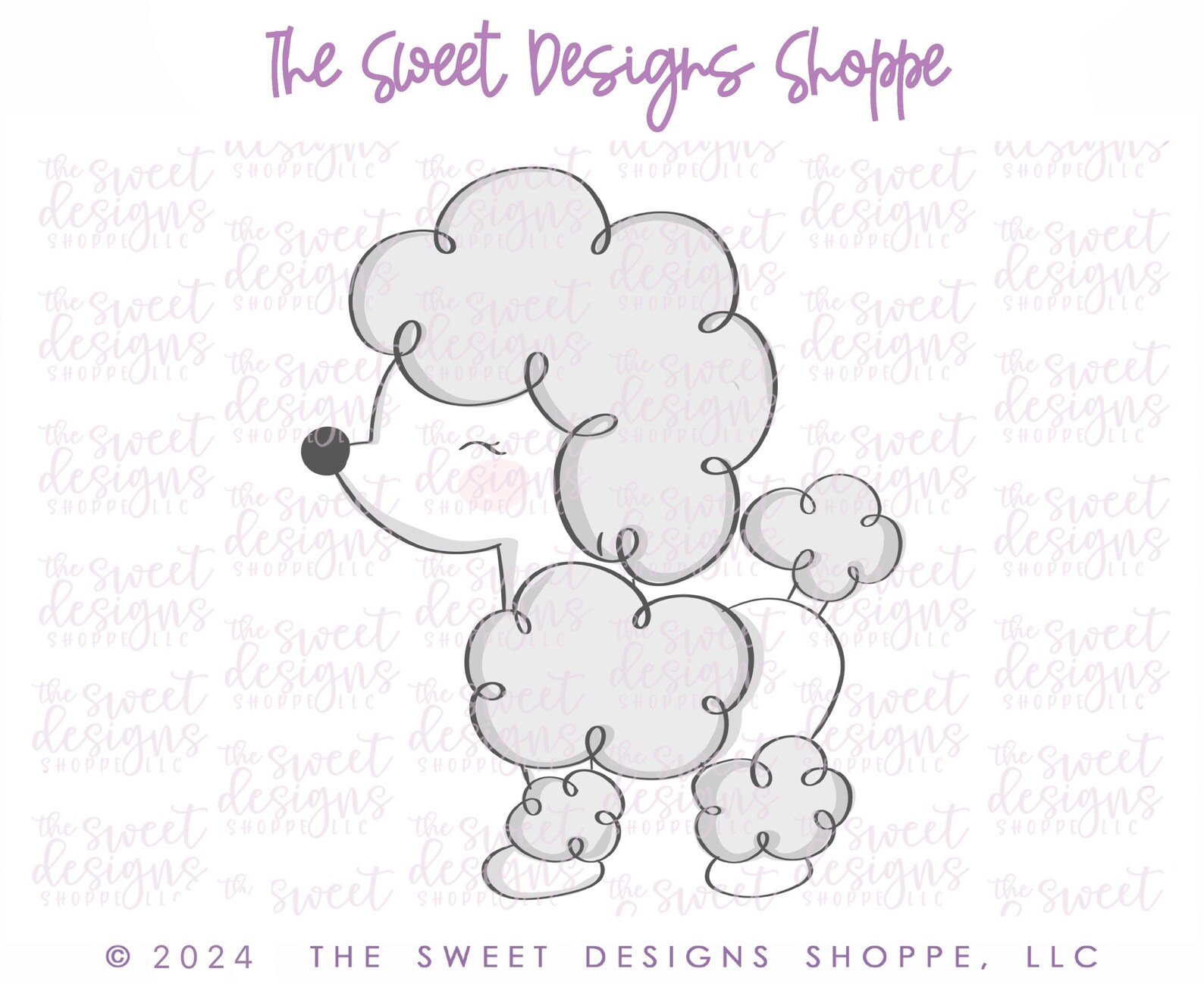 Cute Poodle - Cookie Cutter - ETSY - Etsy