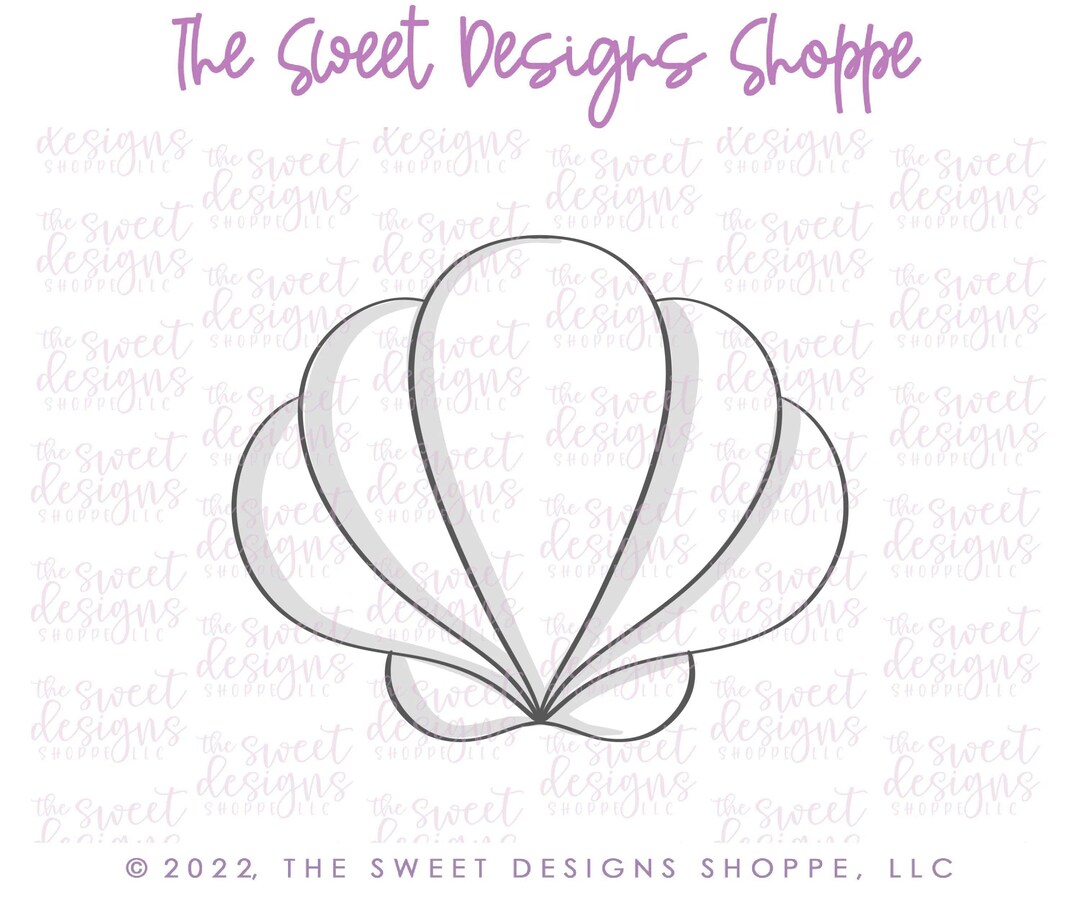 Scallop Shell - Cookie Cutter - Etsy