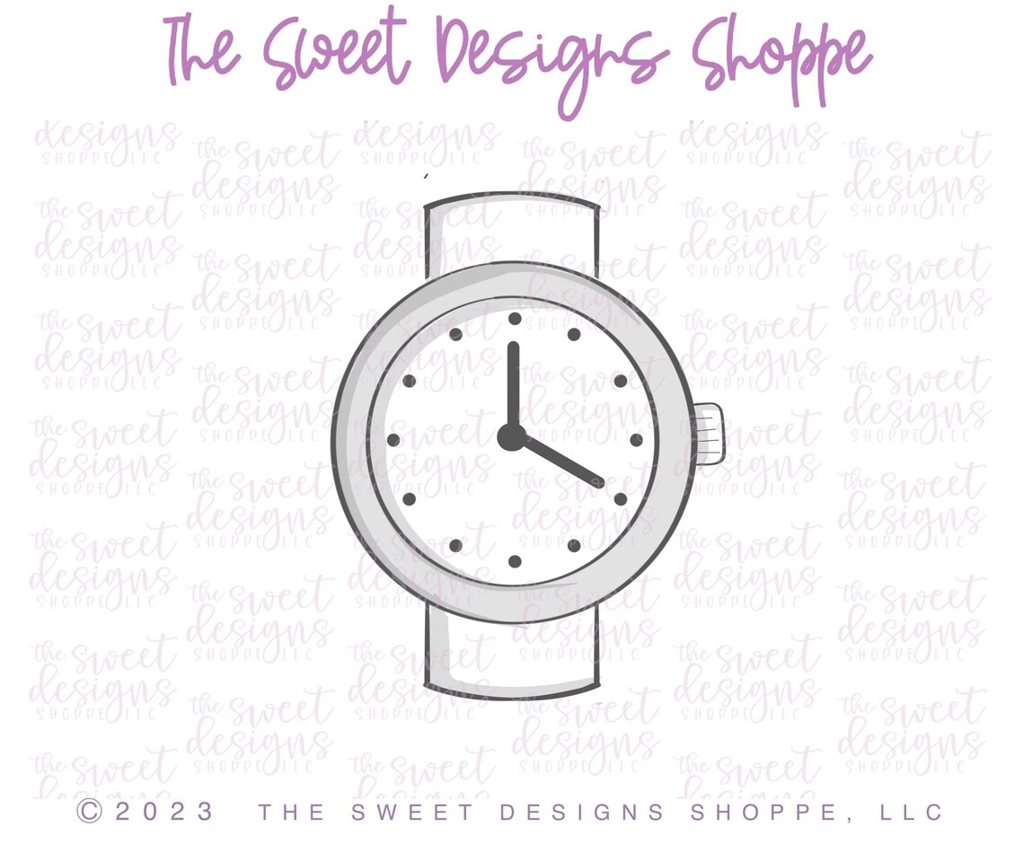 Classic Watch Cookie Cutter - Etsy