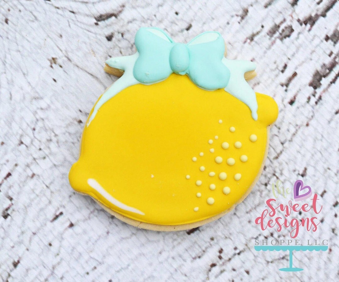 Girly Lemon V2- Cookie Cutter - Etsy