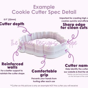 Girly Kawaii Ruler V2- Cookie Cutter - Etsy