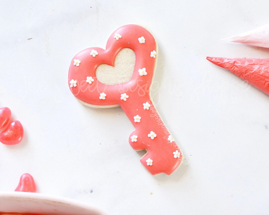 Heart Key - Cookie Cutter - Etsy
