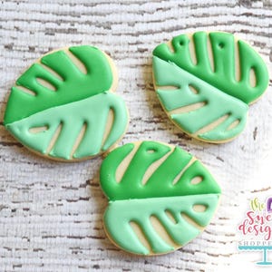 Tropical Leaf V2- Cookie Cutter - Etsy