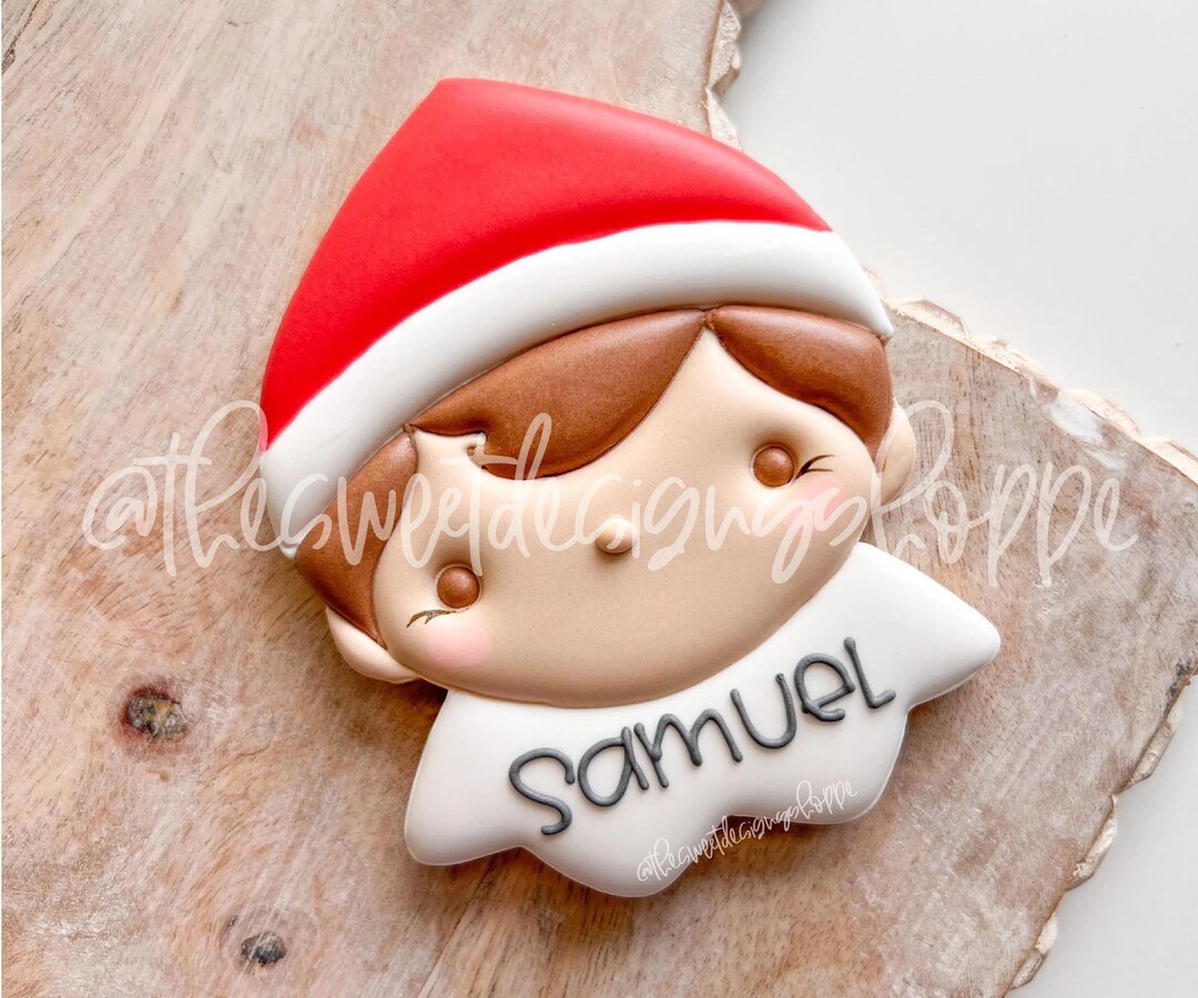 Elf Face Plaque - Cookie Cutter - Etsy