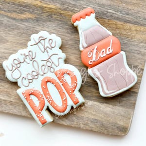 You're the Coolest POP Cookie Cutter Set - Set of 2 - Cookie Cutters - Etsy