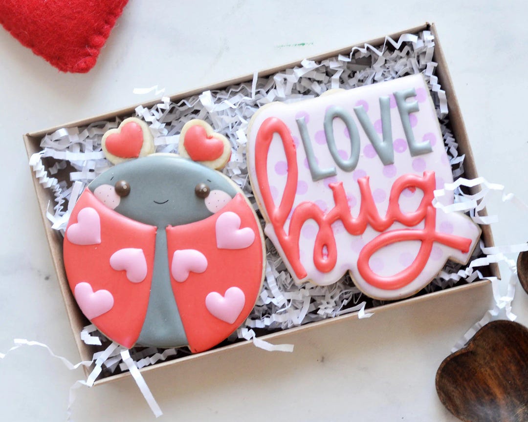 Love Bug and Bug Love Plaque Set - 2 Piece Set - Cookie Cutters - Etsy