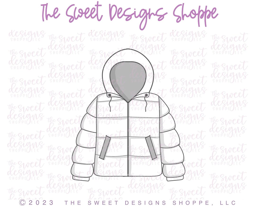 Puffy Jacket - Cookie Cutter - Etsy