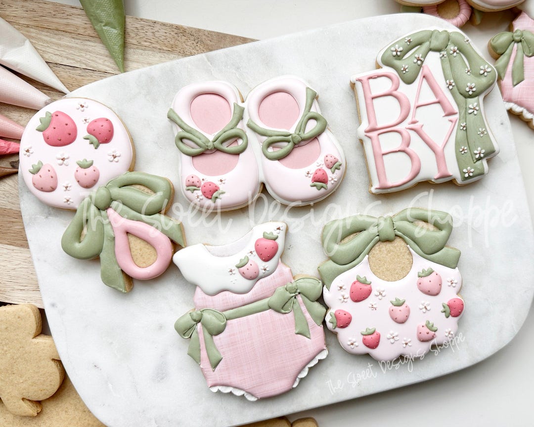 Lovely Coquette Baby Set - Set of 5 - Cookie Cutters -ETSY - Etsy